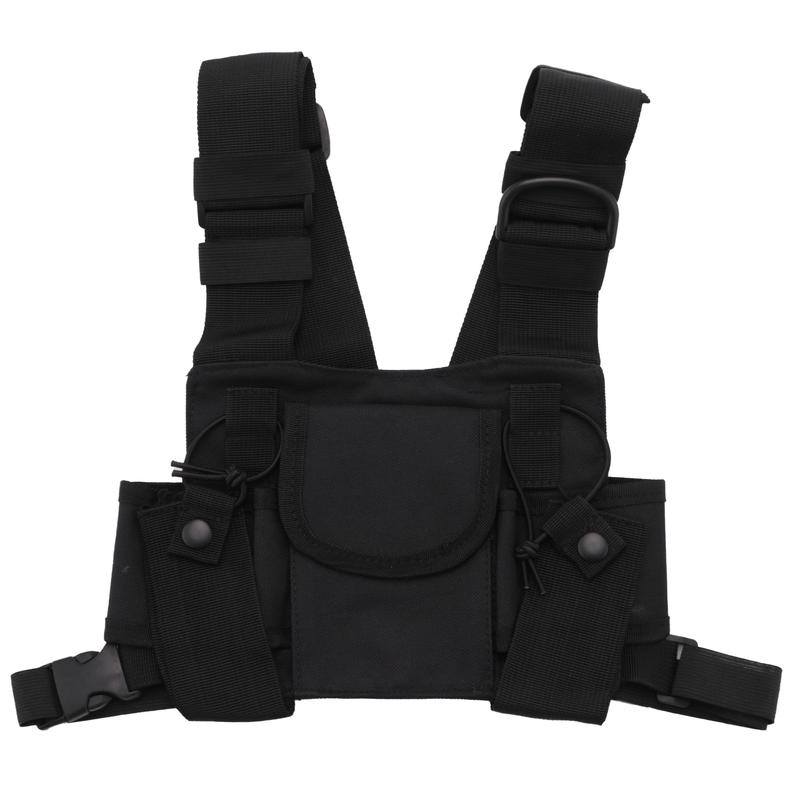 Radios Pocket Radio Chest Harness Chest Front Pack Pouch Holster ...