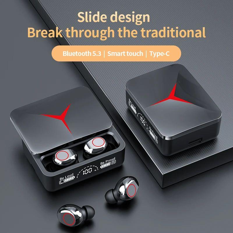 Bluetooth Earphone M90 Gaming Wireless Headset Slide Design With ...