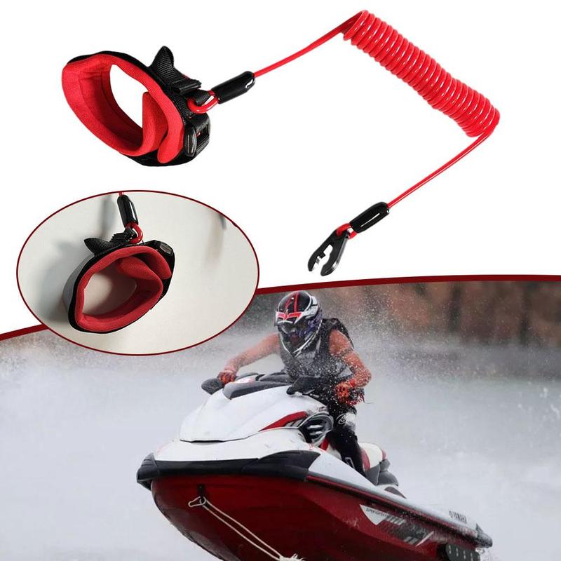 1pc Boat Outboard Engine Motor Lanyard Start Stop Safety Urgenc ...