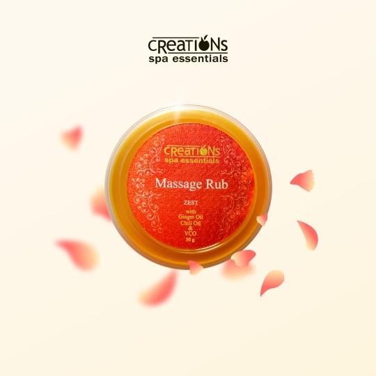 Creations Spa Essentials Massage Rub Zest Body Care Oil - TikTok Shop ...