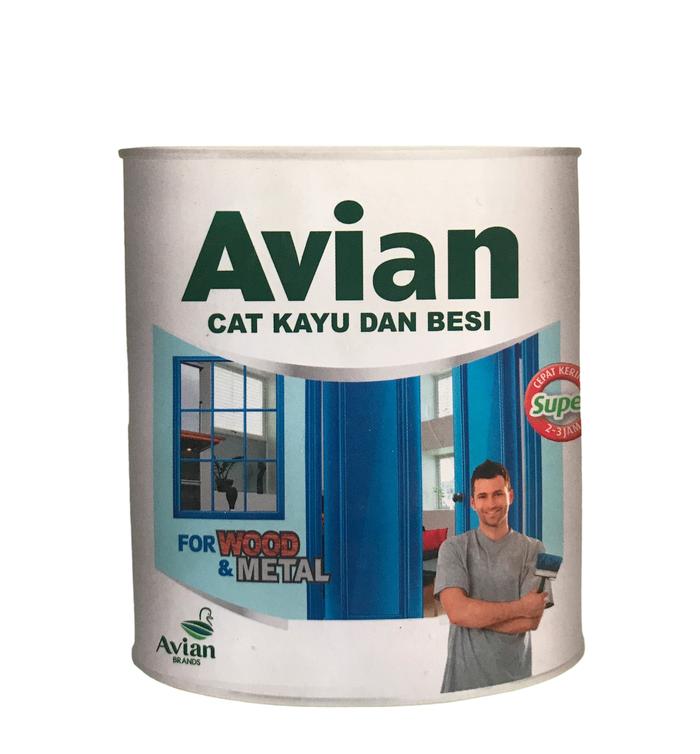 Jual Cat Kayu dan Besi Avian 0.9 ltr - Super White - Kab. Bogor - Tb ...