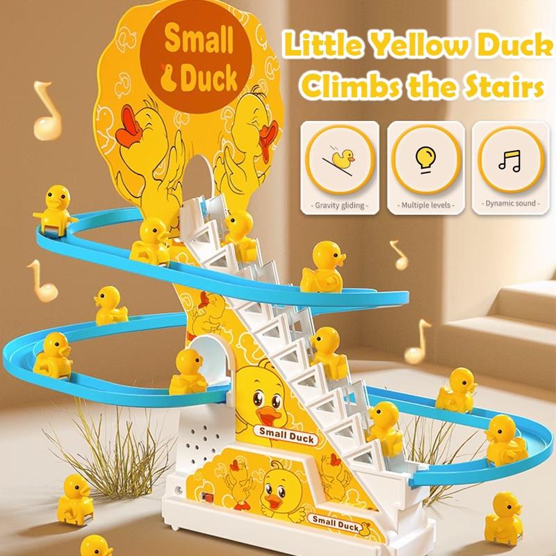 Duck Climbing Stairs Musical Track Toy Electronic Duck Toy Educational - TikTok Shop Philippines
