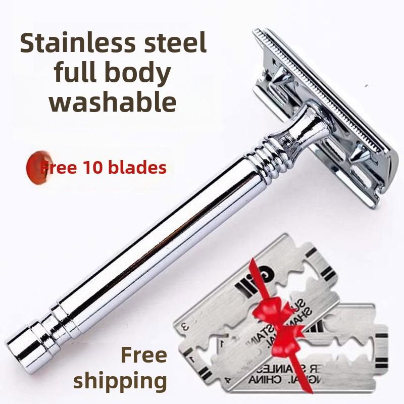Razor Manual Men's Razor Vintage Razor Blade Shaving Shave Razor ...