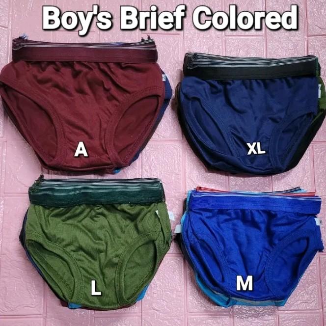 6pcs KIDS Brief outgarter colored for boys (fit up to 0 to 8yrs ...