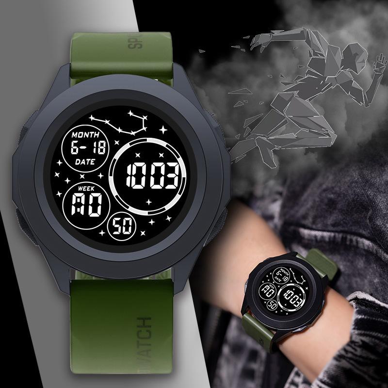 Original Men's Waterproof Sports Watches New Fashion LED Outdoor ...