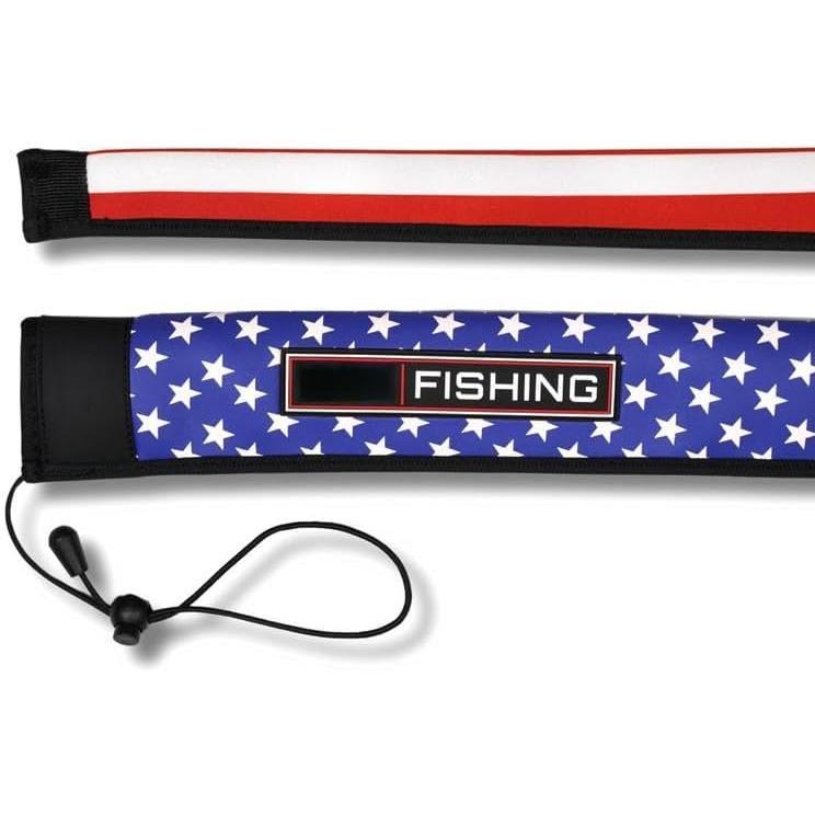 Fishing Rod Sleeves Protector with Straps, Snag Resistant Fishing ...