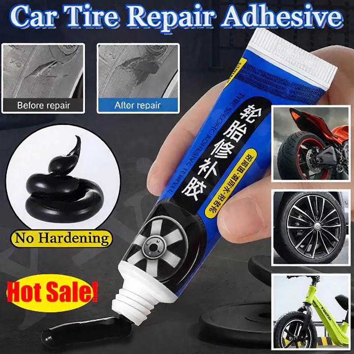 60ML Lem Tambal Perbaikan Ban Mobil Sepeda Motor Anti Bocor / Tire Glue ...