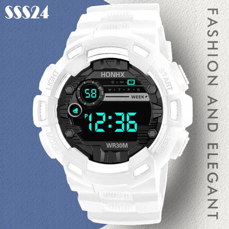 Jam Tangan Sukan Kasual Lelaki, SSS24, Bahan Getah, Kalis Air, - TikTok ...