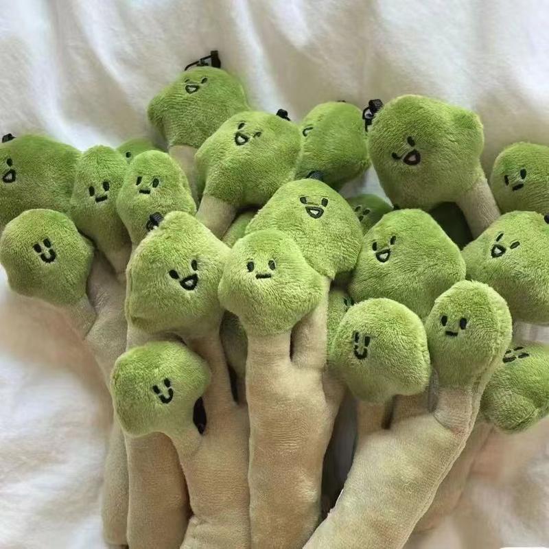 The same new coriander bitter gourd plush pendant cute coriander ...