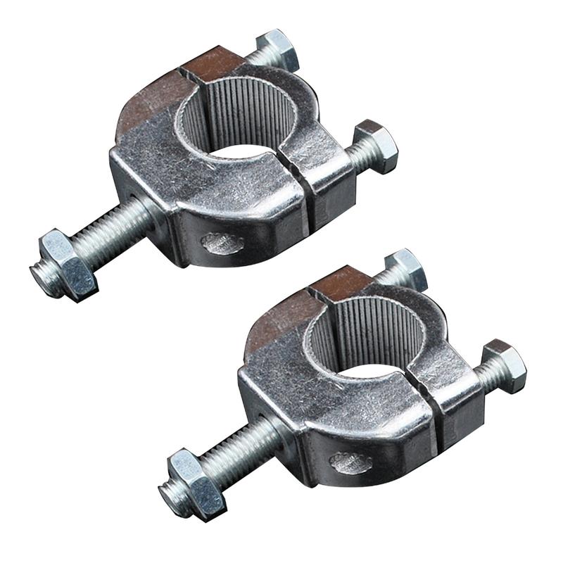 Motorcycle Universal 22mm 7/8" Handlebar Riser Clamp Mount Dirt ...