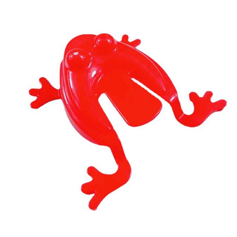 Spring-Loaded Jumping Frog Bounce Toy Stress Relief Fidget Sensory Play ...