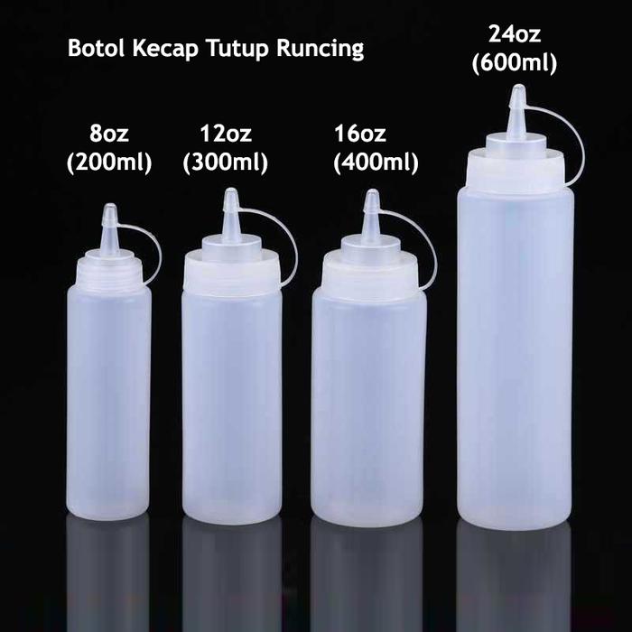 Jual Botol Kecap / Botol Saos Mayo Kecap Cuka Susu Kental Manis ...