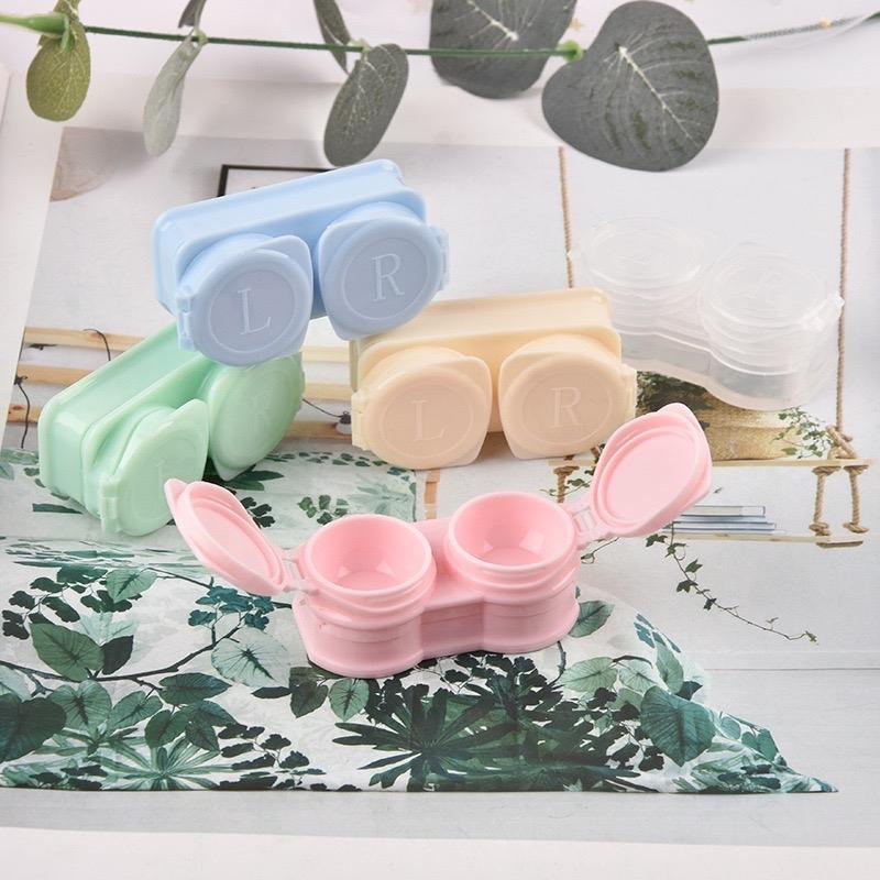 New Style Macarons Include Tweezers Set Contact Lenses Case - TikTok ...