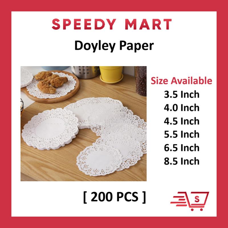 (200PCS) Doyleys Paper / Dolly Paper / Doily Paper / kertas dolly ...