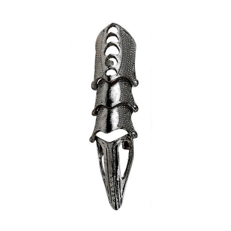 【Ready Stock】 Knuckles Full Finger Long Ring Double Ring Activity Ring ...