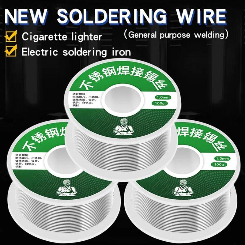 Solder Wire High Purity New Low-temperature Fire Welding Fre - TikTok ...