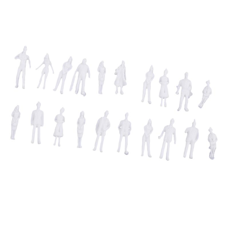 Set Of 20 1: 100 Scale Model Human Figures Small Human - TikTok Shop ...