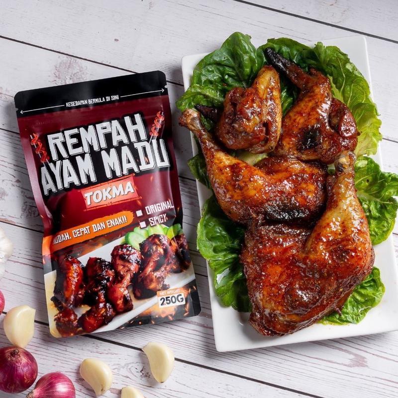Rempah Ayam Madu Tokma Original hQ 250gr Makanan Cooking - TikTok Shop ...