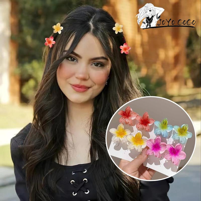 Klip Rambut Bunga Telur, Rekaan Jo-Yo-Co-Co, Untuk Wanita, 4.5cm ...