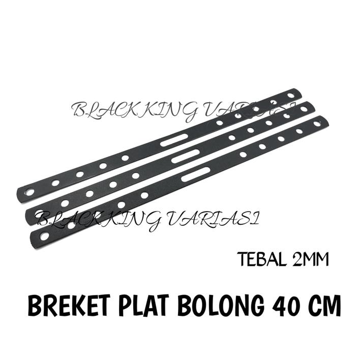 Jual Plat Besi Bolong Ukuran 30cm 40cm Breket Bolong Plat Besi Bolong ...