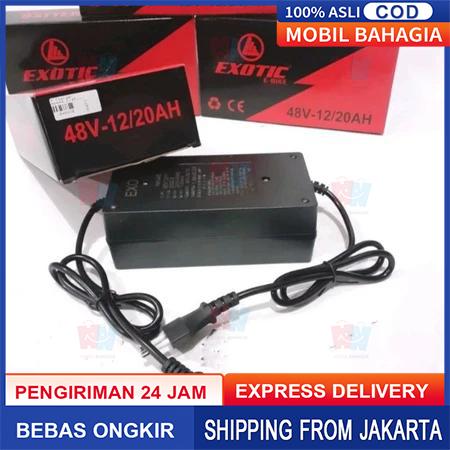 Charger Sepeda Listrik 48V 12ah / Universal Charger Motor Listrik ...