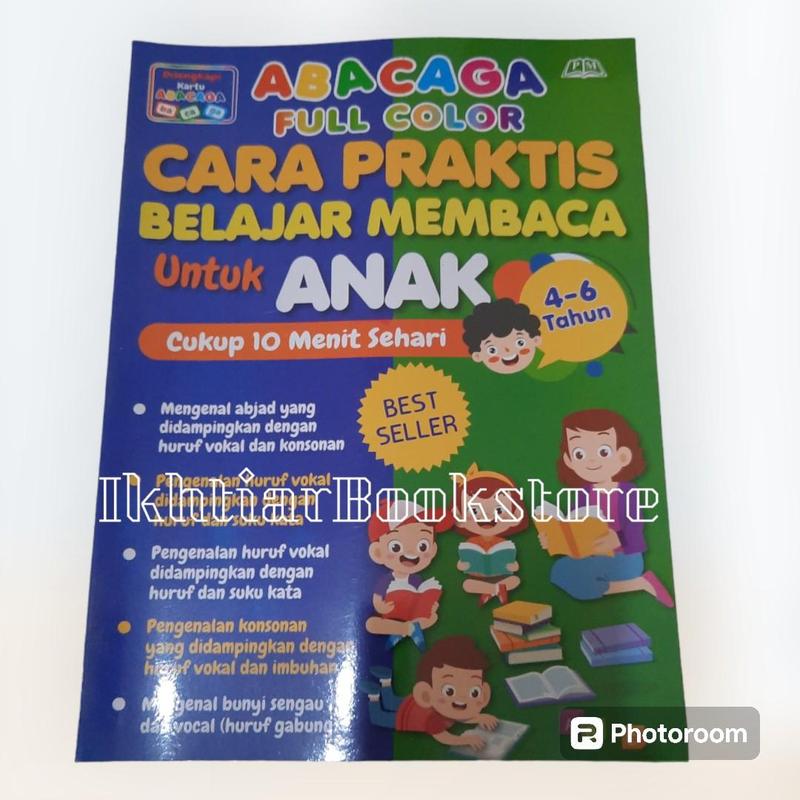 BUKU ABACAGA CARA PRAKTIS BELAJAR MEMBACA UNTUK ANAK 4-6 tahun - Shop ...
