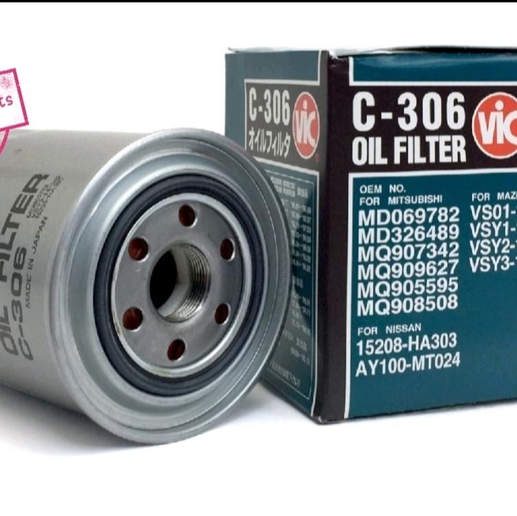VIC C-306 OIL FILTER for MITSUBISHI ADVENTURE DIESEL / MITSUBISHI ...