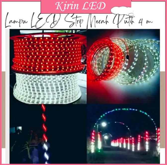 Promo LED strip Merah+Putih 16-30M Lampu Hias Merah Putih Agustus ...