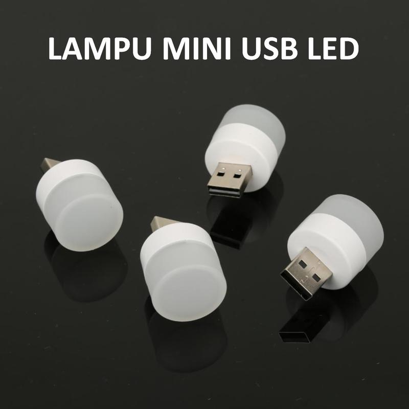 Lampu Mini USB LED Portable Night Light Lampu Baca Tidur Plastik - Shop ...