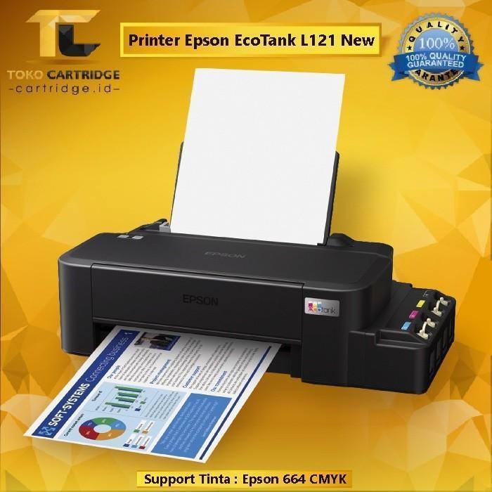 Printer Epson L121 ORIGINAL Pengganti L120 Ink Tank A4 Inktank - Shop ...