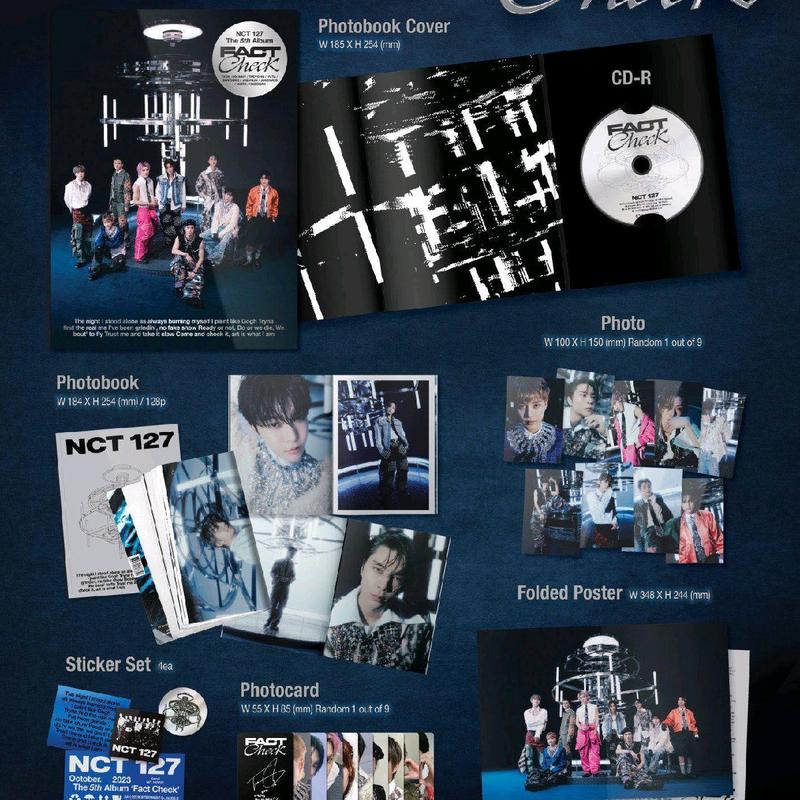 ALBUM FACT CHECK NCT 127 SEALED x FANSIGN - Shop | Tokopedia