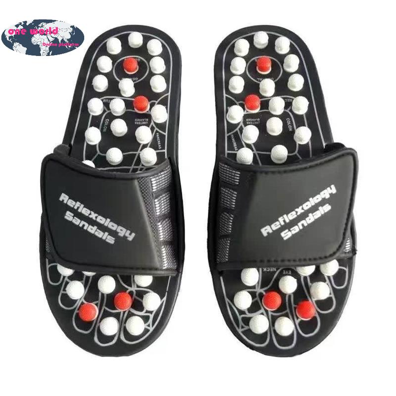 OW Reflexology Foot Healthy Massage Slippers Acupressure Foo - TikTok ...
