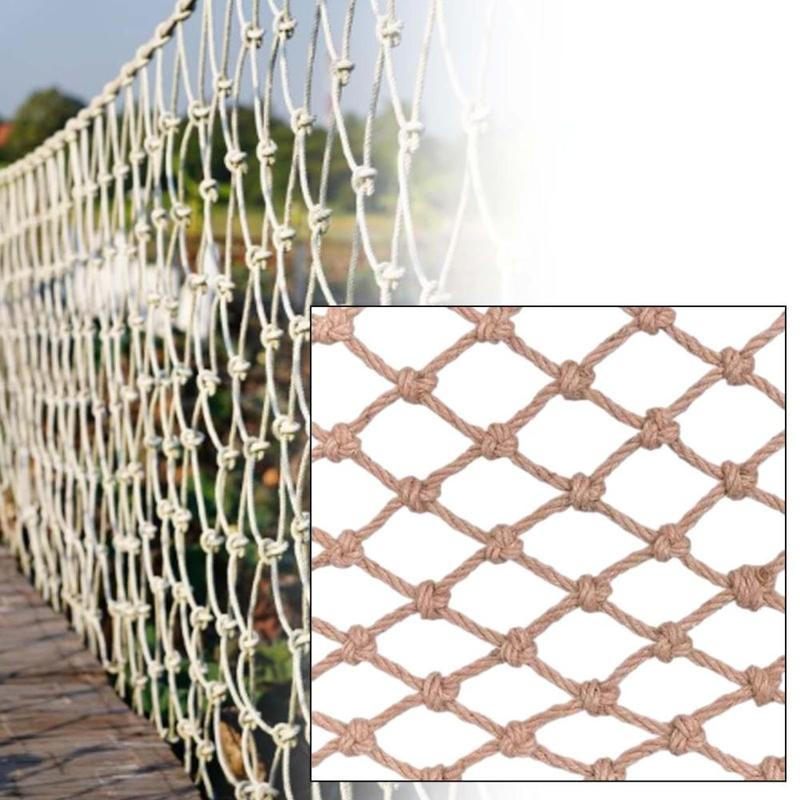 Safety Hemp Rope Net Safety Protection Rope Netting Hammocks - TikTok ...
