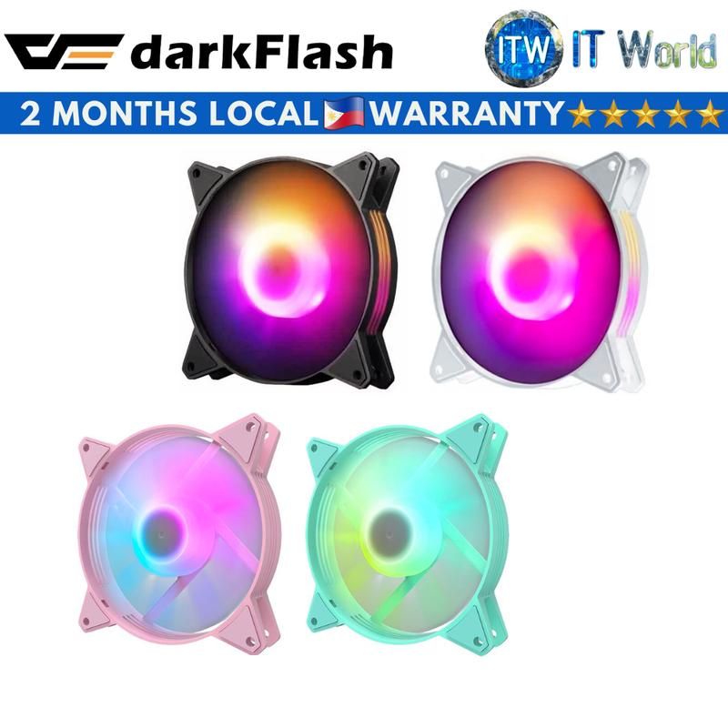 Itw | Darkflash C6 Single Fan Aurora Spectrum ARGB Cooling Fan - TikTok ...