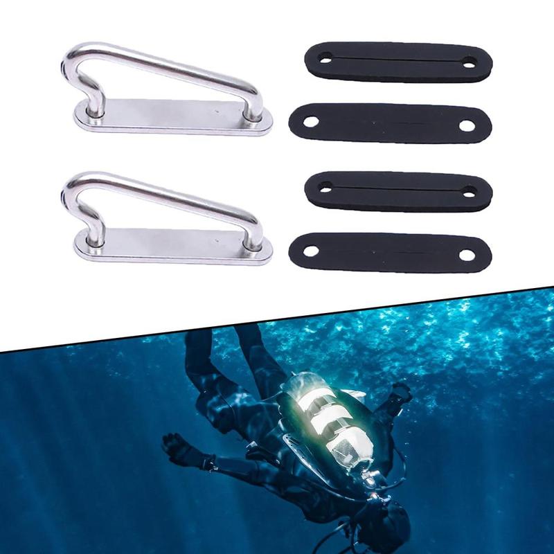 Scuba Diving Weight Belt Keeper Stoppers Corrosion Proof Stainless ...
