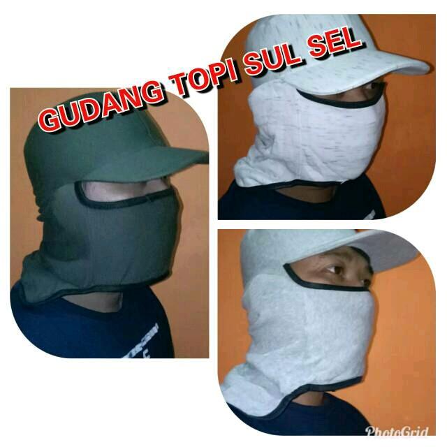 TOPI JEPANG TOPI MASKER TOPI KERJA TOPI NINJA TOPENG ANTI PANAS - Shop ...