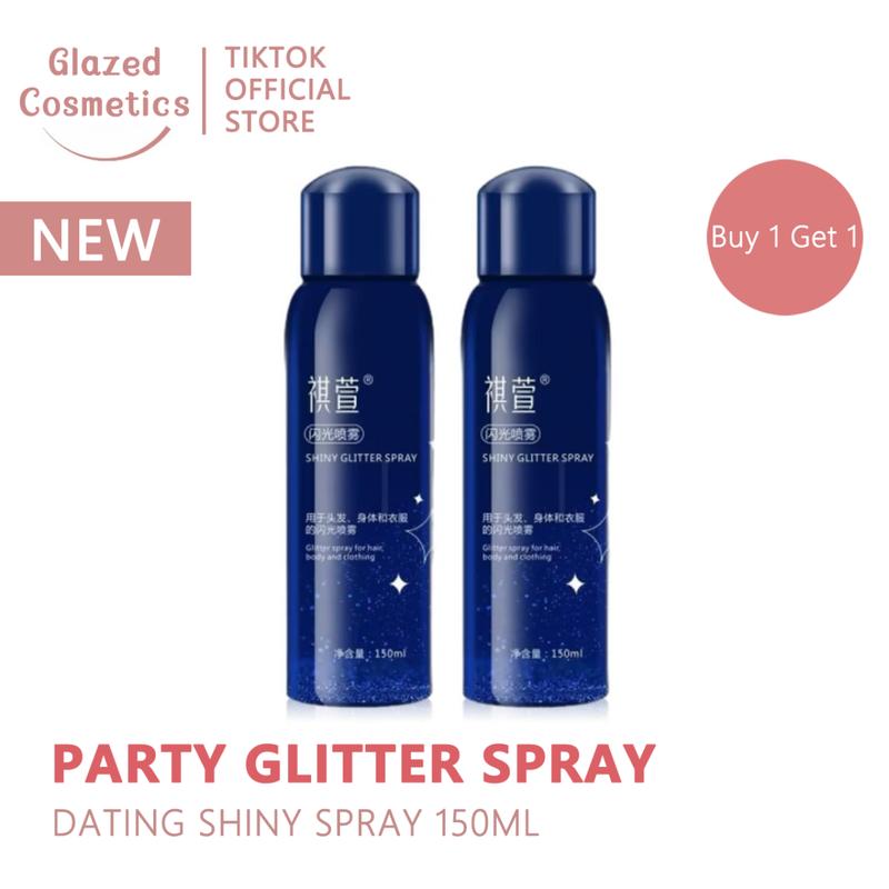 [BUY 1 TAKE 1] 150ML Night Club Party Glitter Spray for Body - TikTok ...