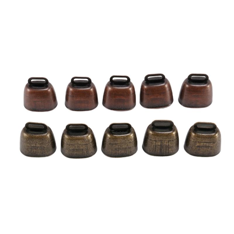 10PCS Cow Horse Sheep Grazing Small Brass Bells,Cowbell Retro Bell for ...