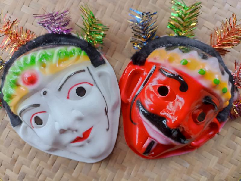 Topeng ondel ondel tradisional - Shop | Tokopedia