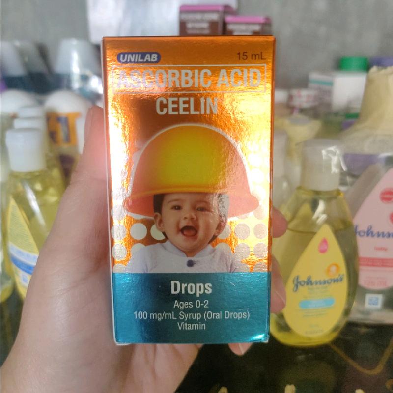 Ascorbic Acid Ceelin Drops for baby 15ml - TikTok Shop Philippines