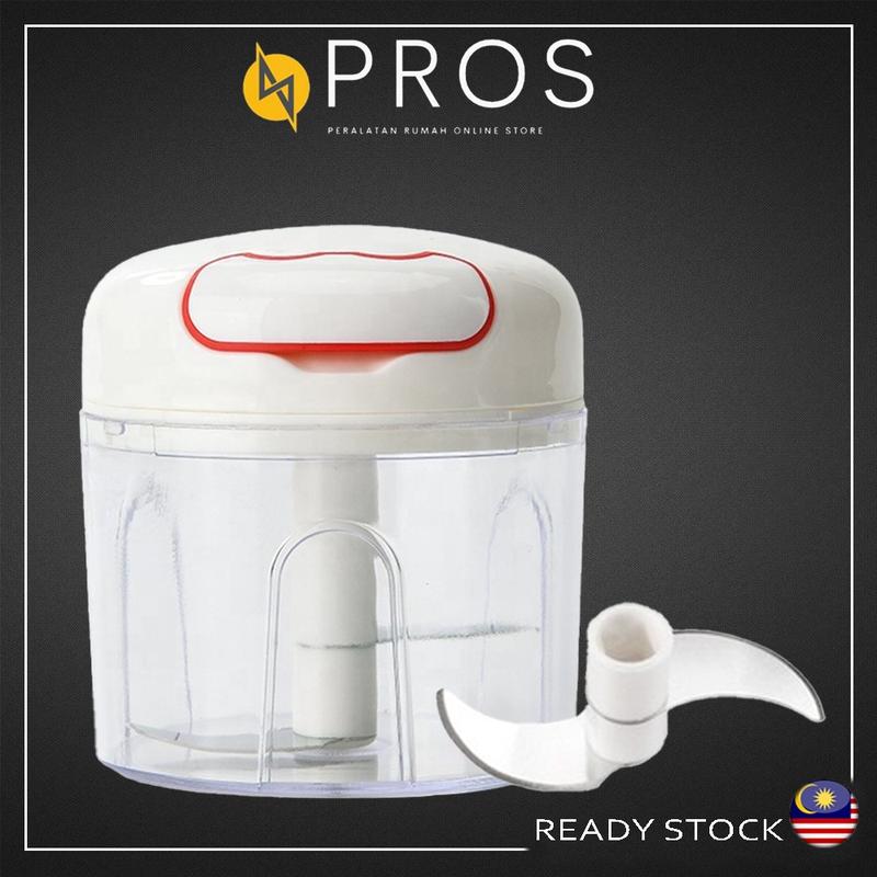 PROS Mini Garlic Chopper Manual Food Chopper Hand Pull Food Processor ...