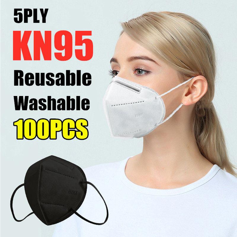 100pcs KN95 Face Mask For Adult 2023 Reusable KN95 Medical Mask - TikTok Shop Malaysia