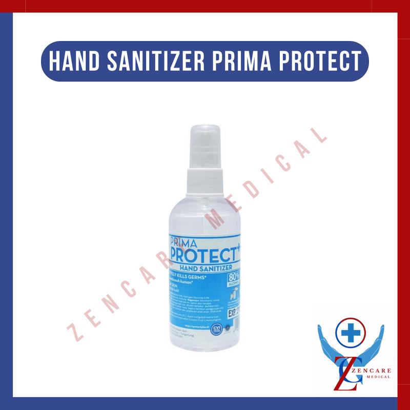 Hand Sanitizer Prima Protect Cair 100 ML - Shop | Tokopedia