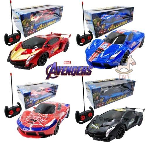 Remote Control Car IRON MAN BATMAN SPIDER-MAN Super Hero Avengers ...