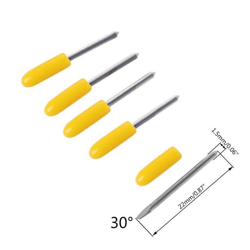 Set Pemotong Plotter, 5 Keping, Bilah 30 °, 45 °, 60 ° Darjah, - TikTok ...