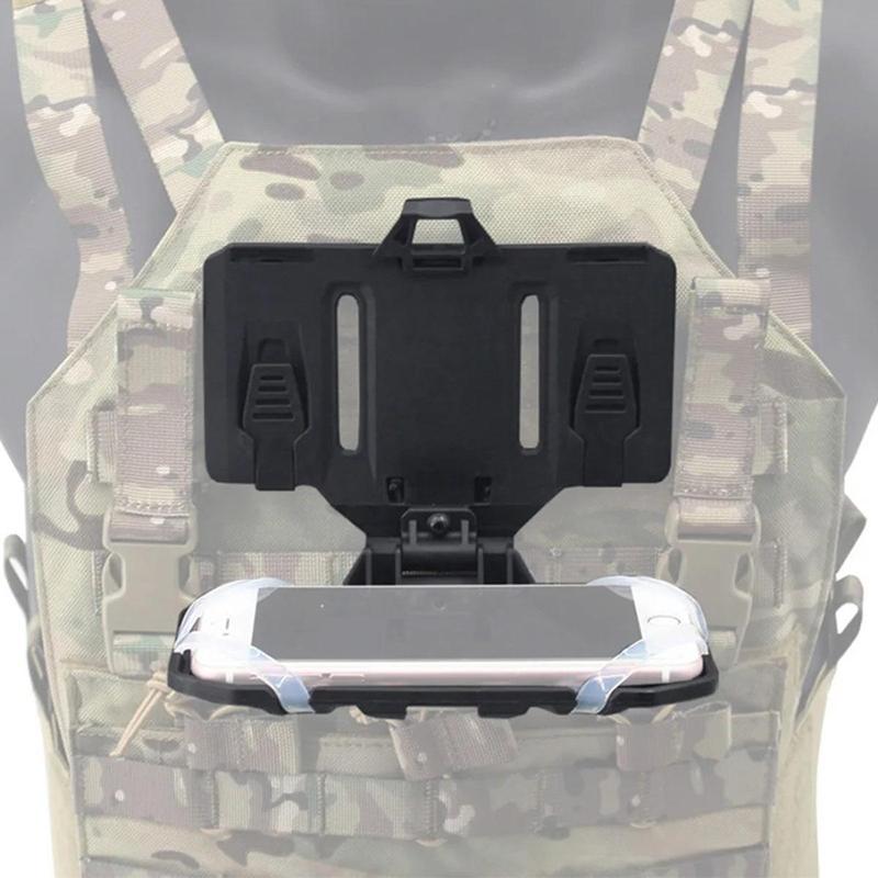Tactical vest navigation board universal mobile phone holder - TikTok ...