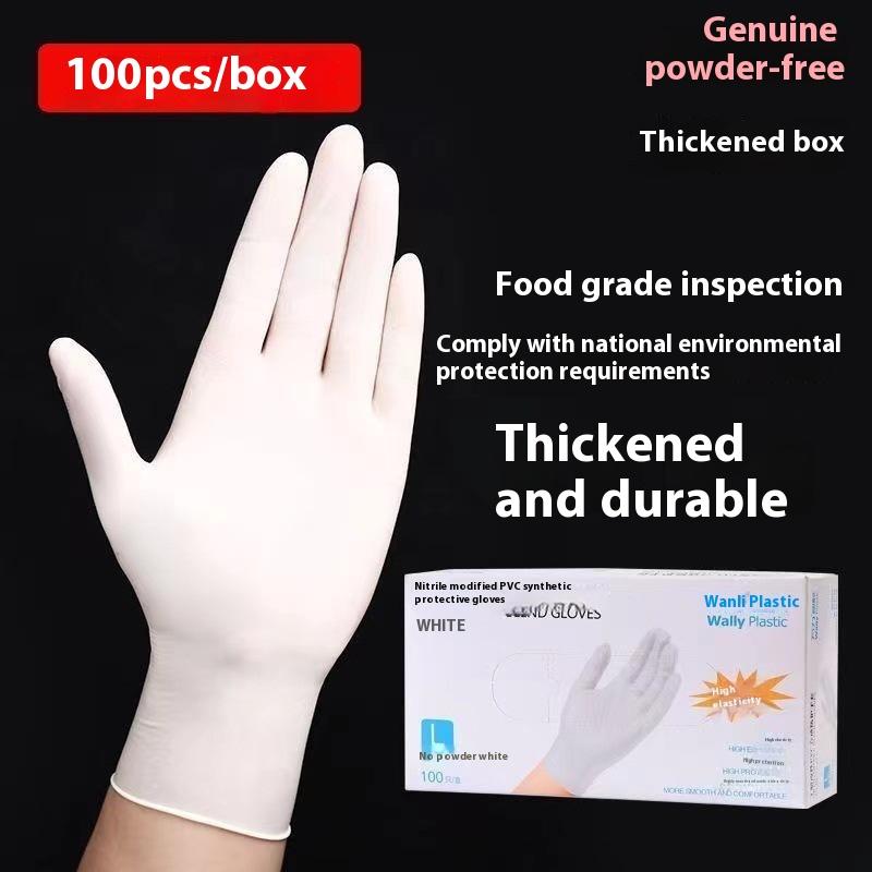 Sarung Tangan Getah, Pakai Buang, Lateks Nitril dan Elastik, - TikTok ...
