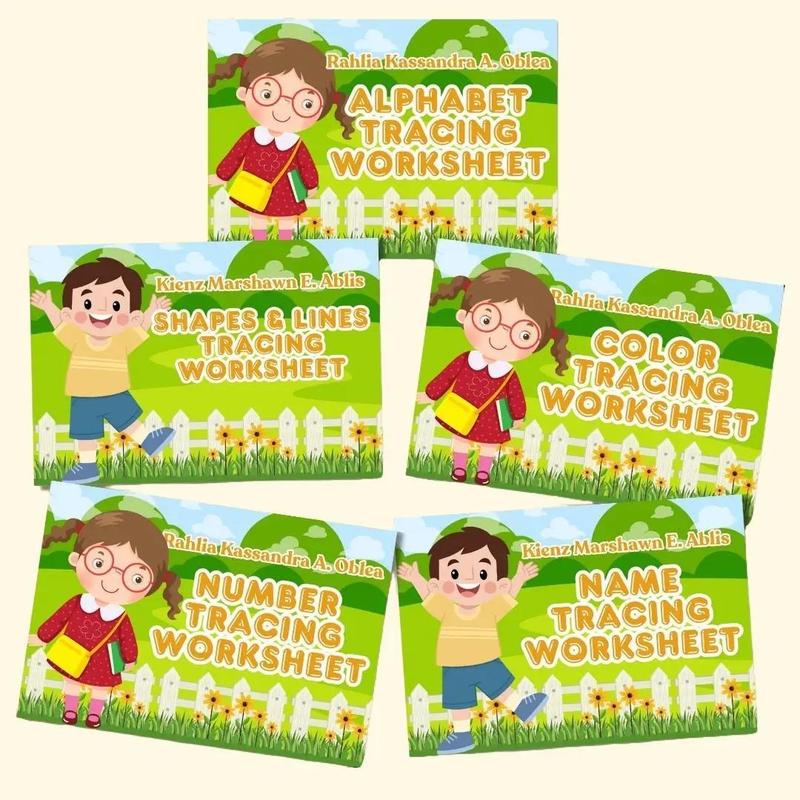 Tracing Pad Activity Worksheet for Toddlers - TikTok Shop Philippines
