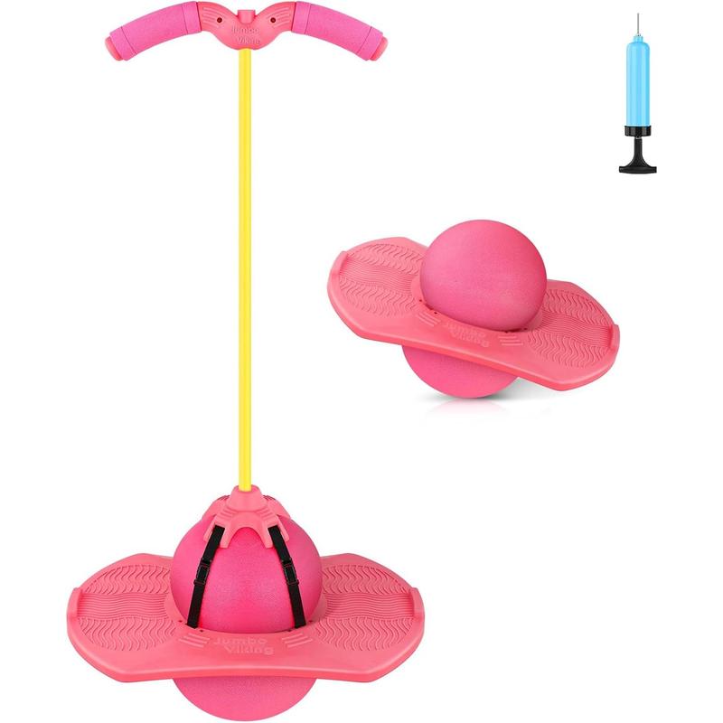 Pogo ball for kids years old or up to 130lbs pogo jumper with handle ...