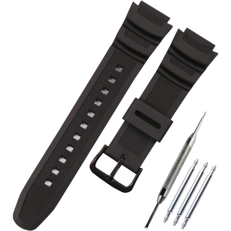 Gantian Jalur Jam Resin, Bahan Alamiah, Watch Sesuai untuk AE-1200, MRW ...